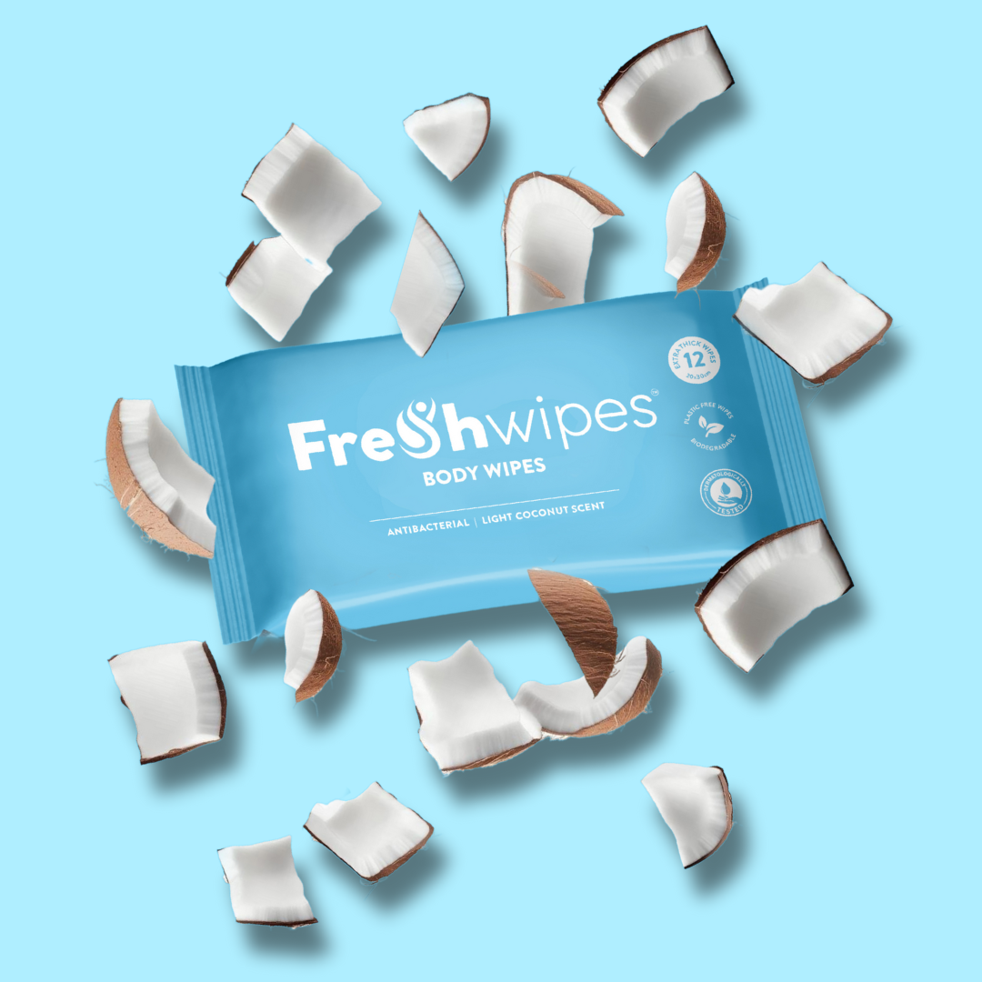 Coconut Body Wipes For Adults | FreshWipes™ – FreshWipes™