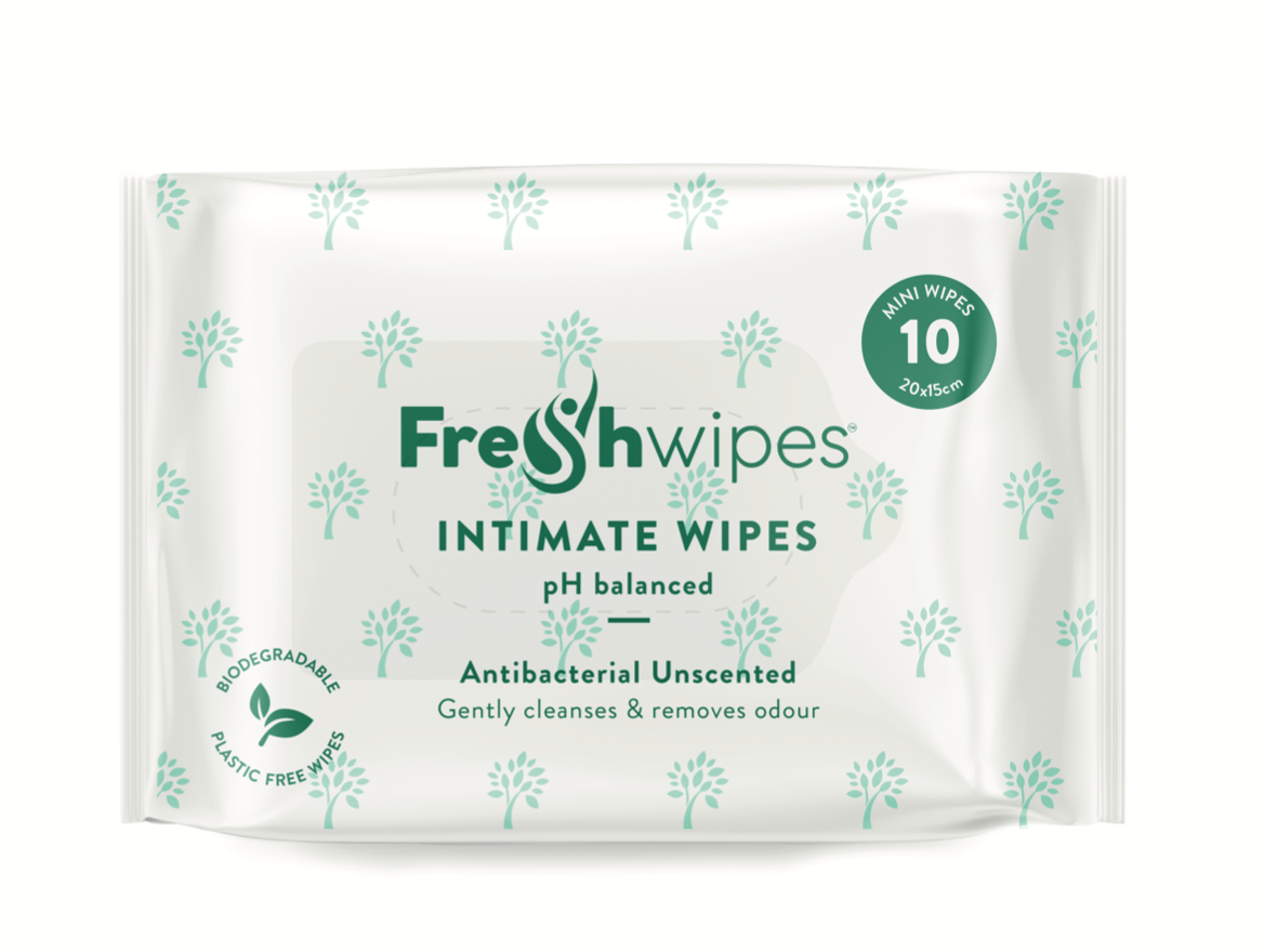 FreshWipes Unscented Intimate Wipes (MINIS) – FreshWipes™
